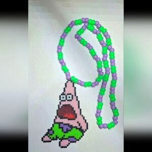 handcrafted | Accessories | Handcrafted Patrick Star Necklace | Poshmark